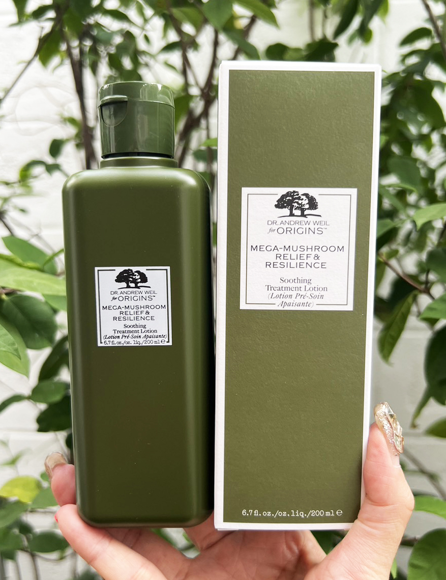 Origins Mega-Mushroom Relief & Resilience Soothing Treatment Lotion 200ml.