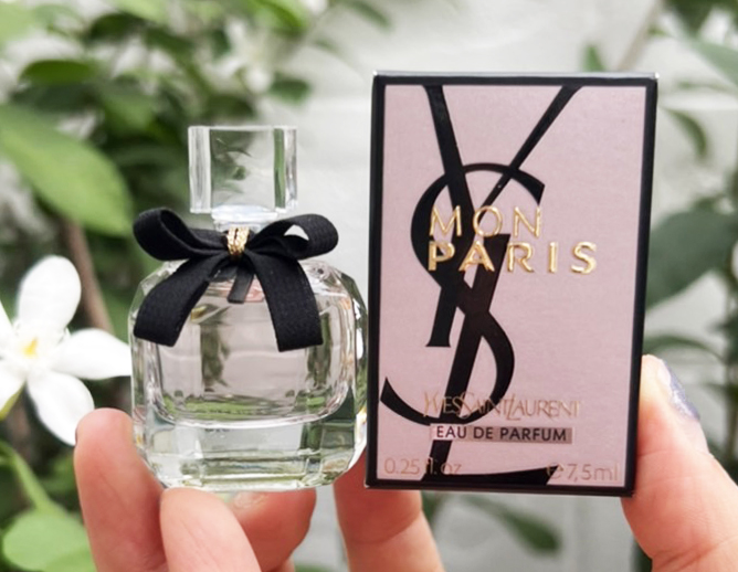 แบบแต้ม Yves Saint Laurent Mon Paris EDP 7.5ml.